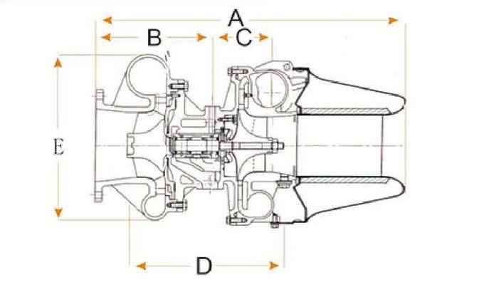 T- RH163 Marine Turbocharger Kits