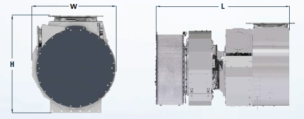 T- Turbocharger / T- TCR12 Marine Turbo Turbine Diffuser