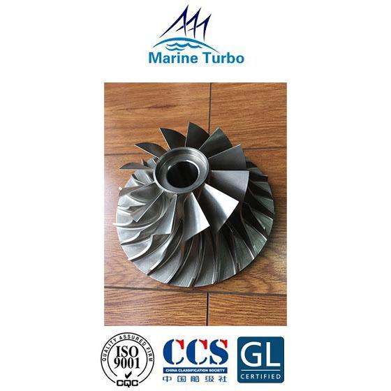 Titanium Alloy Compressor Wheel For Exhaust Gas Turbocharger Spare Parts