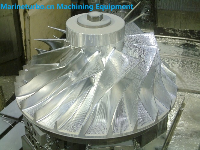 China Marine Turbo Service factory production line