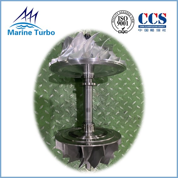 MET26SR Radial Type Mitsubishi Rotor Shaft Turbo Spare Parts