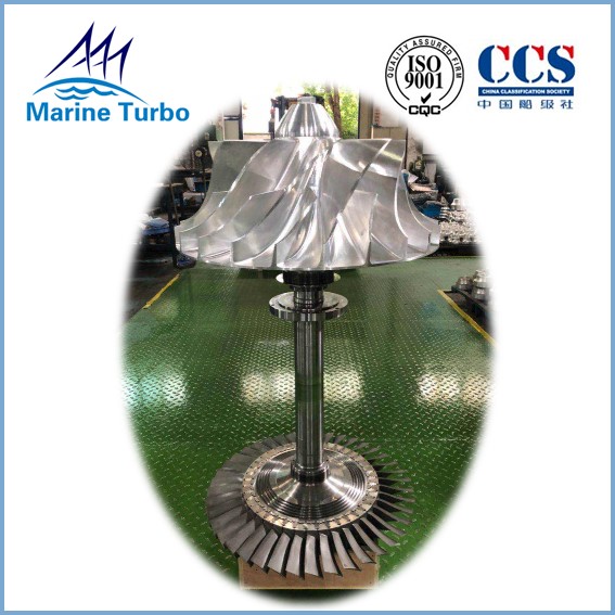 Turbo Rotor Shaft Assembly For Marine Turbocharger Parts