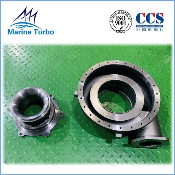 MET18SRC Turbocharger Compressor Casing For Radial Diesel Marine Engine