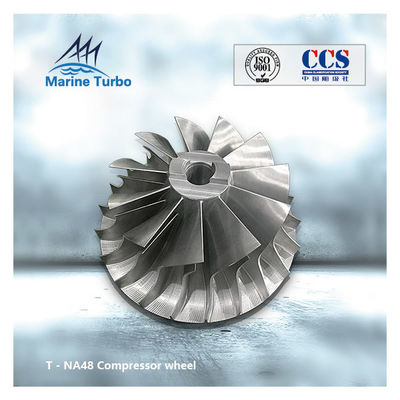 Axial Turbocharger Compressor Wheel For Mitsubishi Marine MET42SC